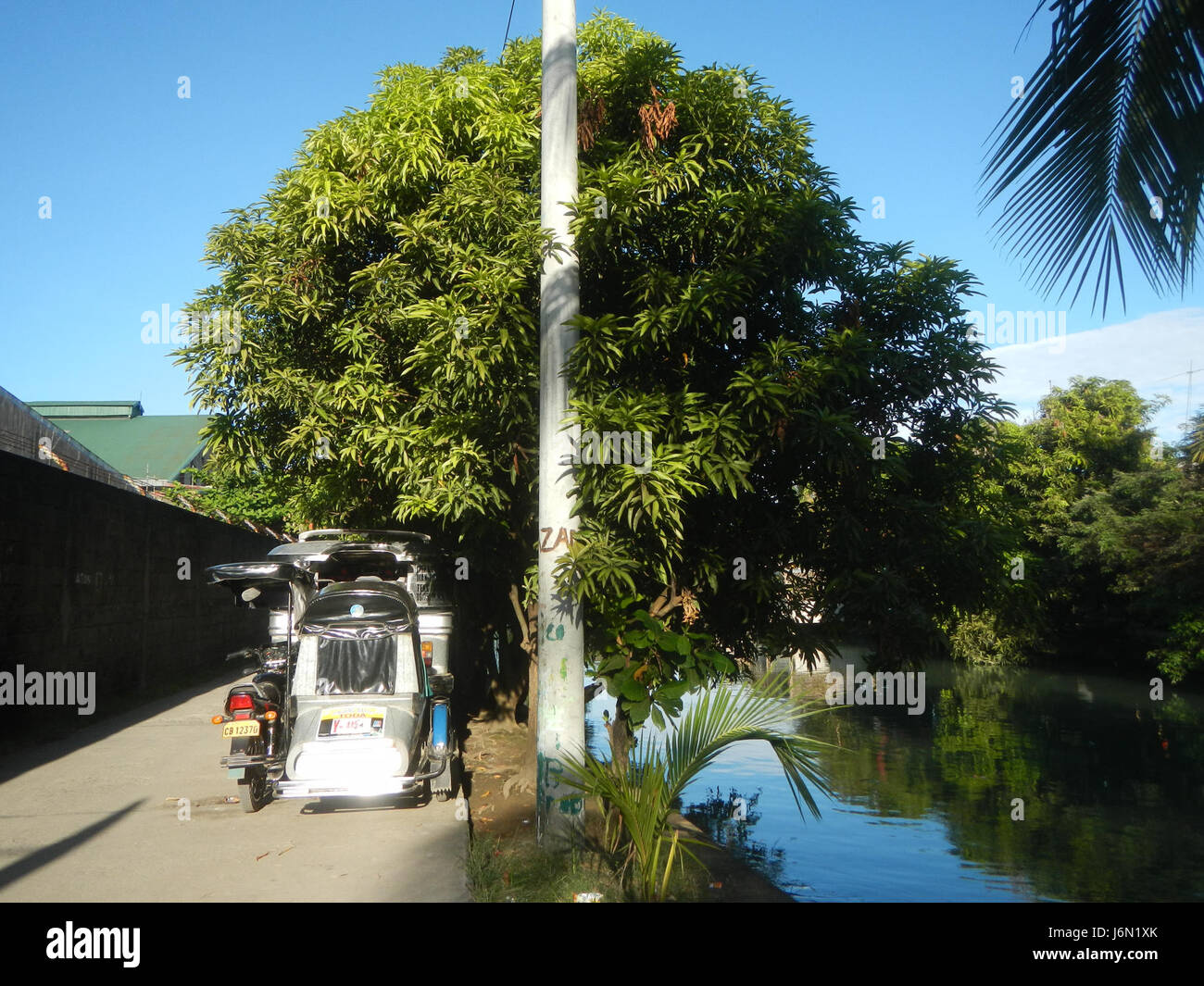 This image depicts the paddy fields and irrigation systems in Bagong ...