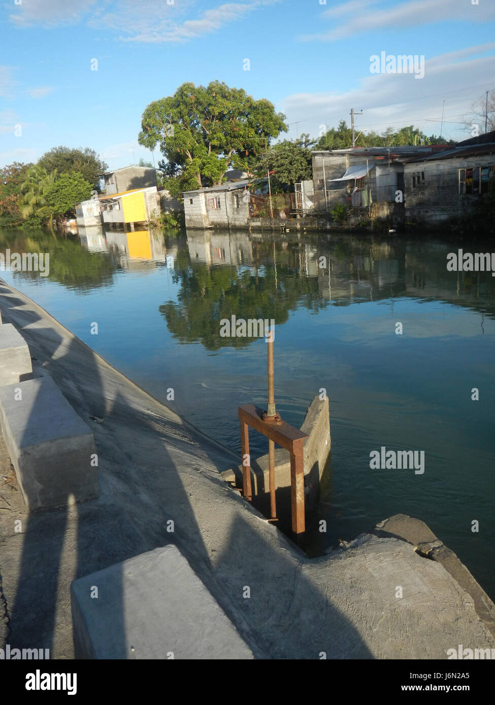 This image depicts the rural landscape of Sabang, Baliuag, Bulacan ...
