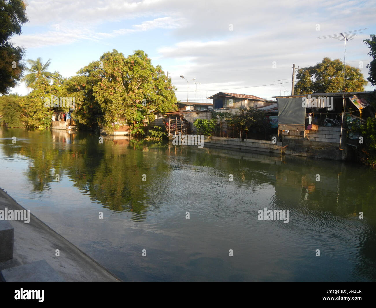 This image shows the rural landscape of Sabang, Baliuag, Bulacan ...