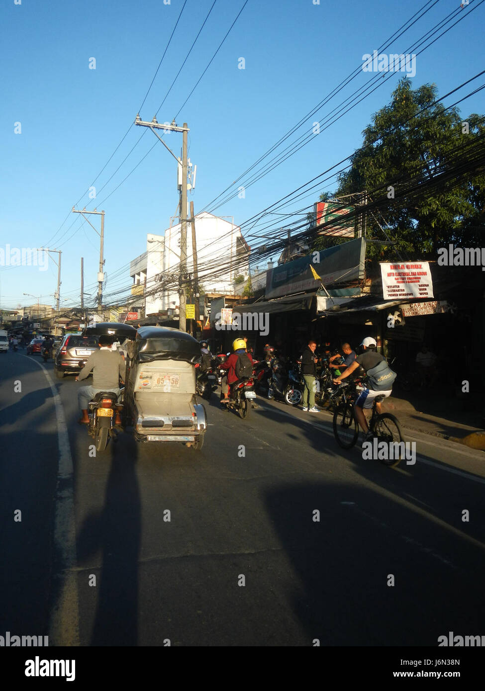 This image depicts C. Raymundo Avenue in Pasig City, Manila, showing ...