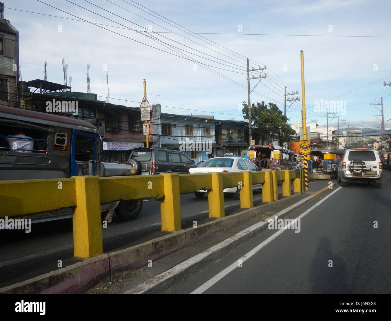 This image depicts the Barangka Viaduct, a key infrastructure feature ...