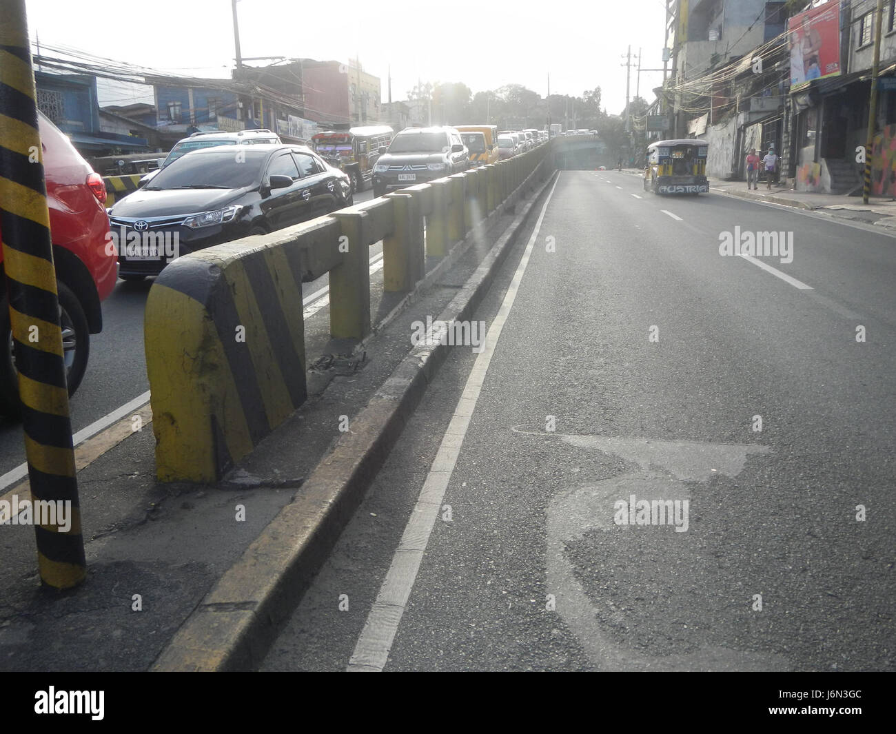 This photo captures the Barangka Viaduct, a key transportation ...