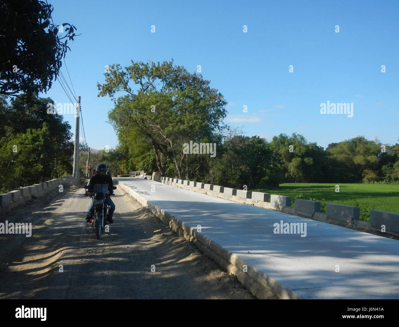 06173 Poblacion Cupang Bagong Barrio, Pandi Bulacan Road 05 Stock Photo ...