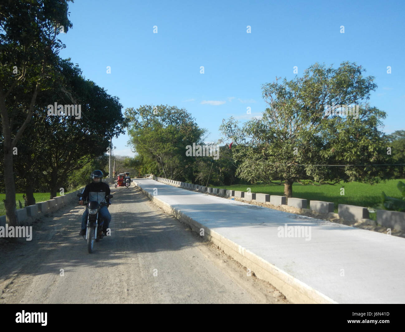 06173 Poblacion Cupang Bagong Barrio, Pandi Bulacan Road 07 Stock Photo ...