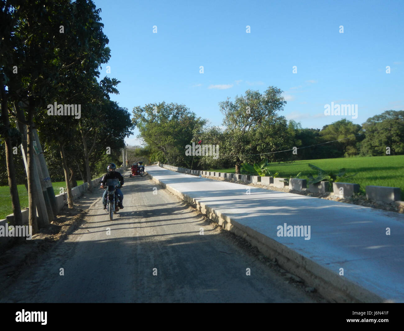 06173 Poblacion Cupang Bagong Barrio, Pandi Bulacan Road 08 Stock Photo ...
