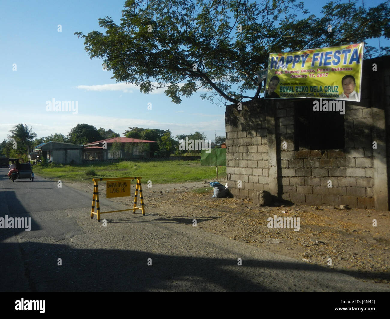 06173 Poblacion Cupang Bagong Barrio, Pandi Bulacan Road 34 Stock Photo ...