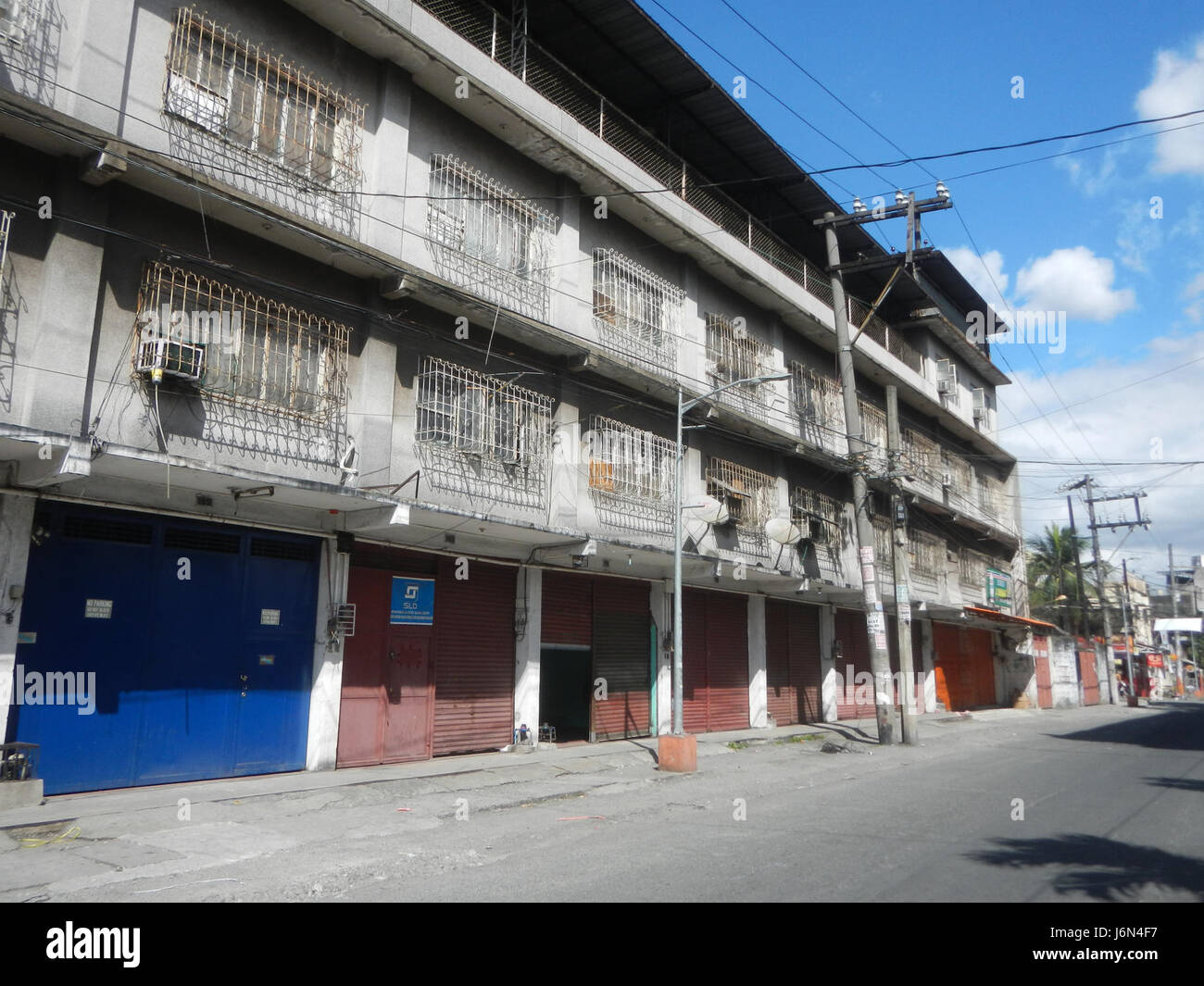 This image captures the urban landscape of 26th Avenue, Sagrada Familia ...