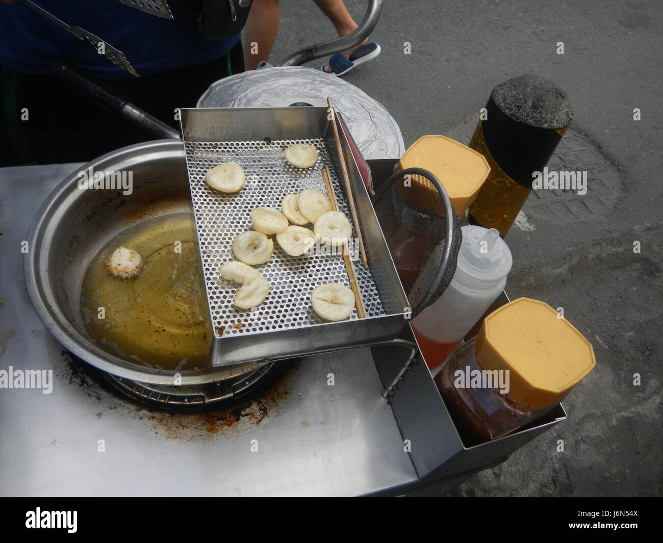 This map shows key locations in Caloocan City, Philippines, including A ...