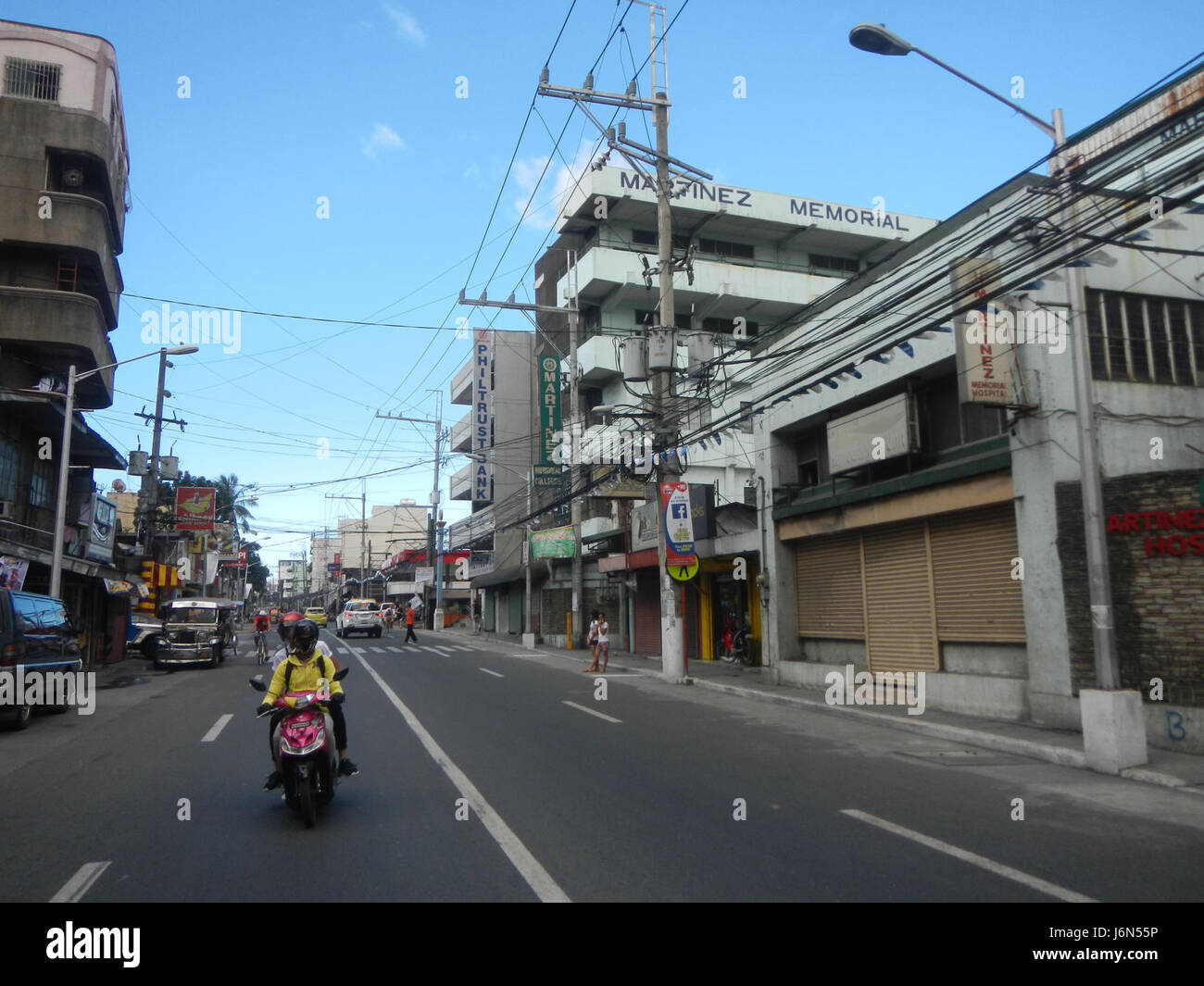 This image depicts A. Mabini Street, located near Martinez Hospital and ...