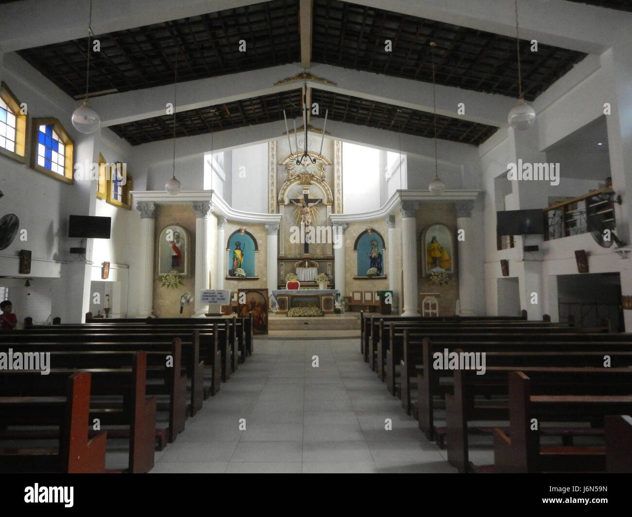 The Mary Help of Christians Parish Church is located on J.P. Rizal ...