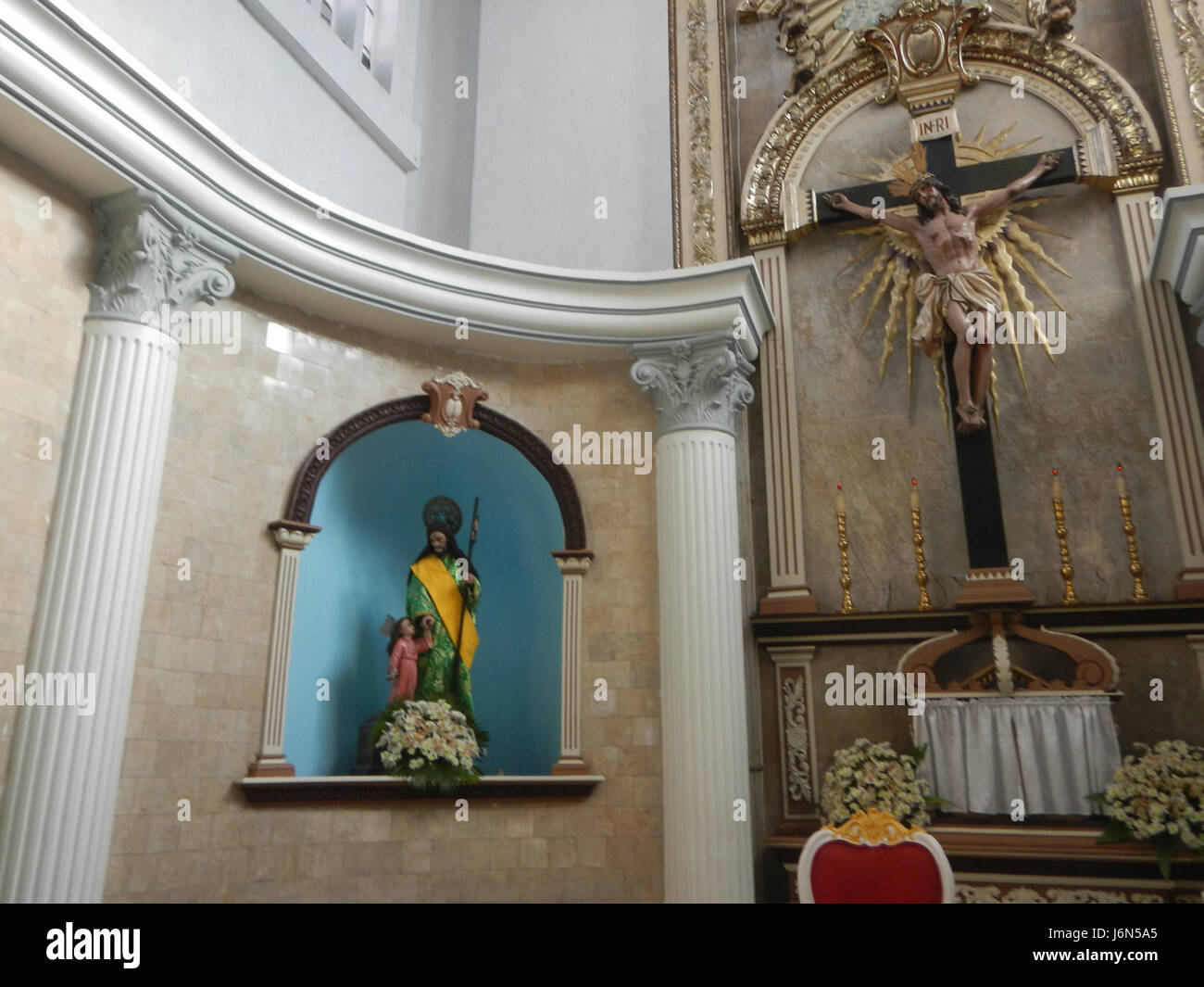 The Mary Help of Christians Parish Church is located on J. P. Rizal ...