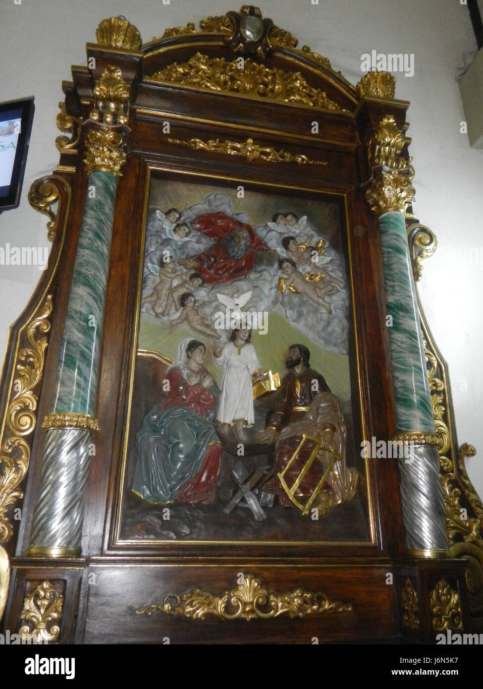 07596 Saint Joseph de Gagalangin Parish Church of Tondo Manila 15 Stock Photo - Alamy