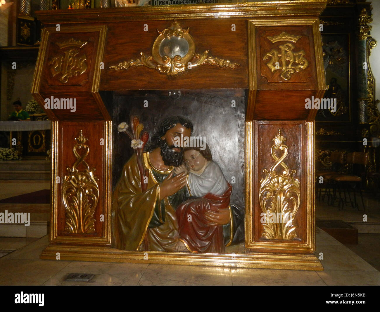 Saint Joseph de Gagalangin Parish Church, established in 1915 in Tondo ...