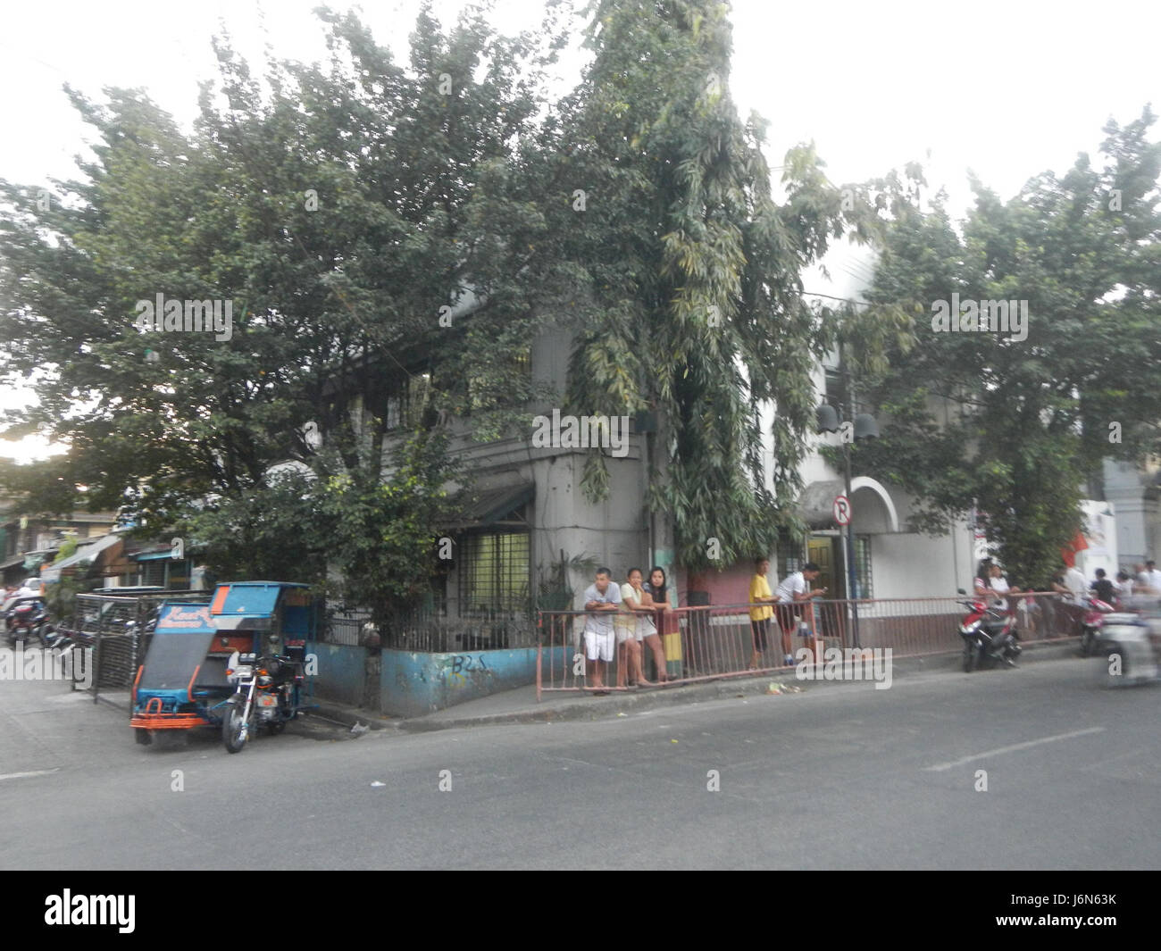 The San Pablo Apostol Parish Church in Tondo, Manila, built in the 19th ...
