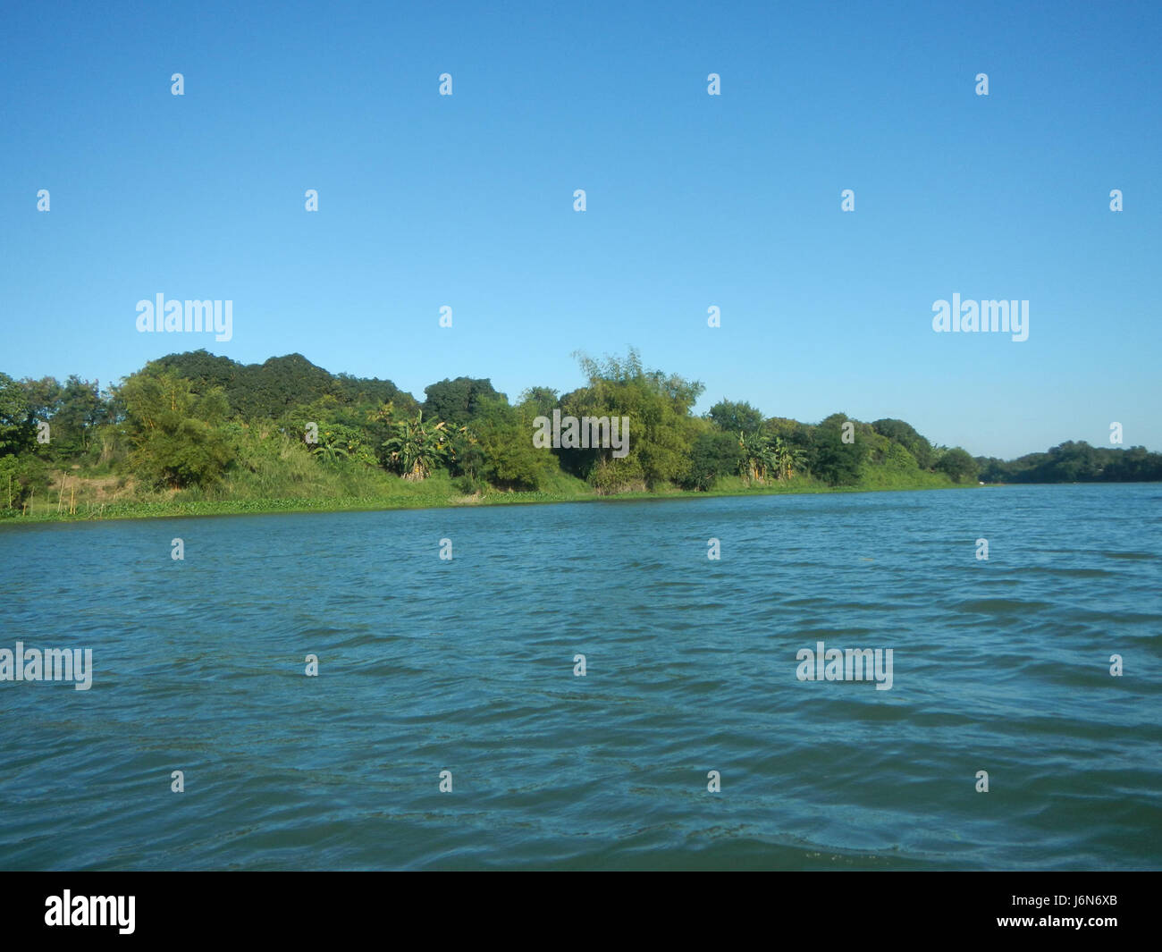 A photograph or map of the riverbanks in Pulilan, Plaridel, Bulacan ...