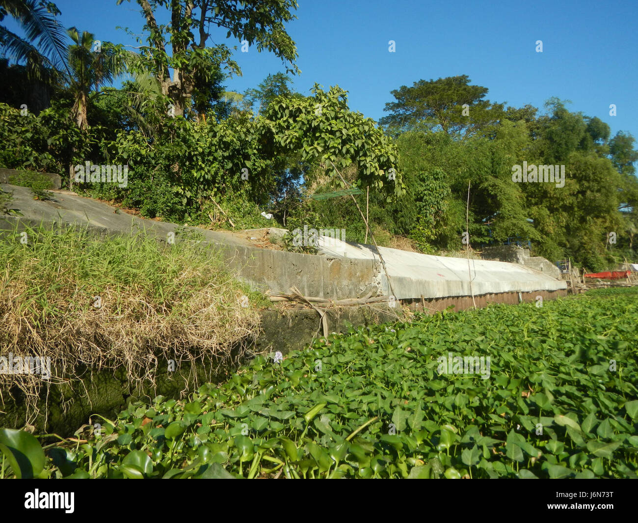 This refers to a construction project involving riprap work along the ...