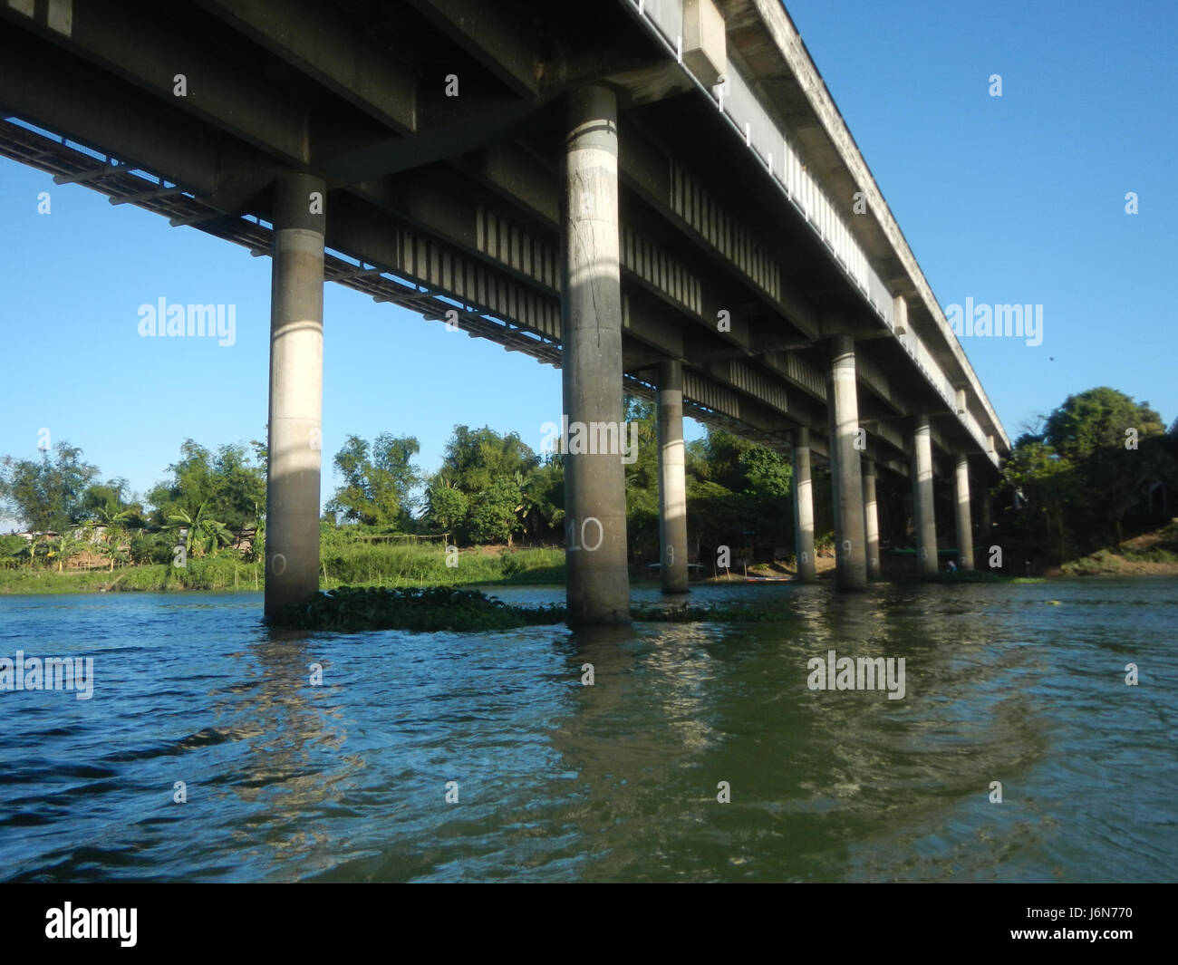 Riprap construction along the riverbanks of the Pulilan and Plaridel ...