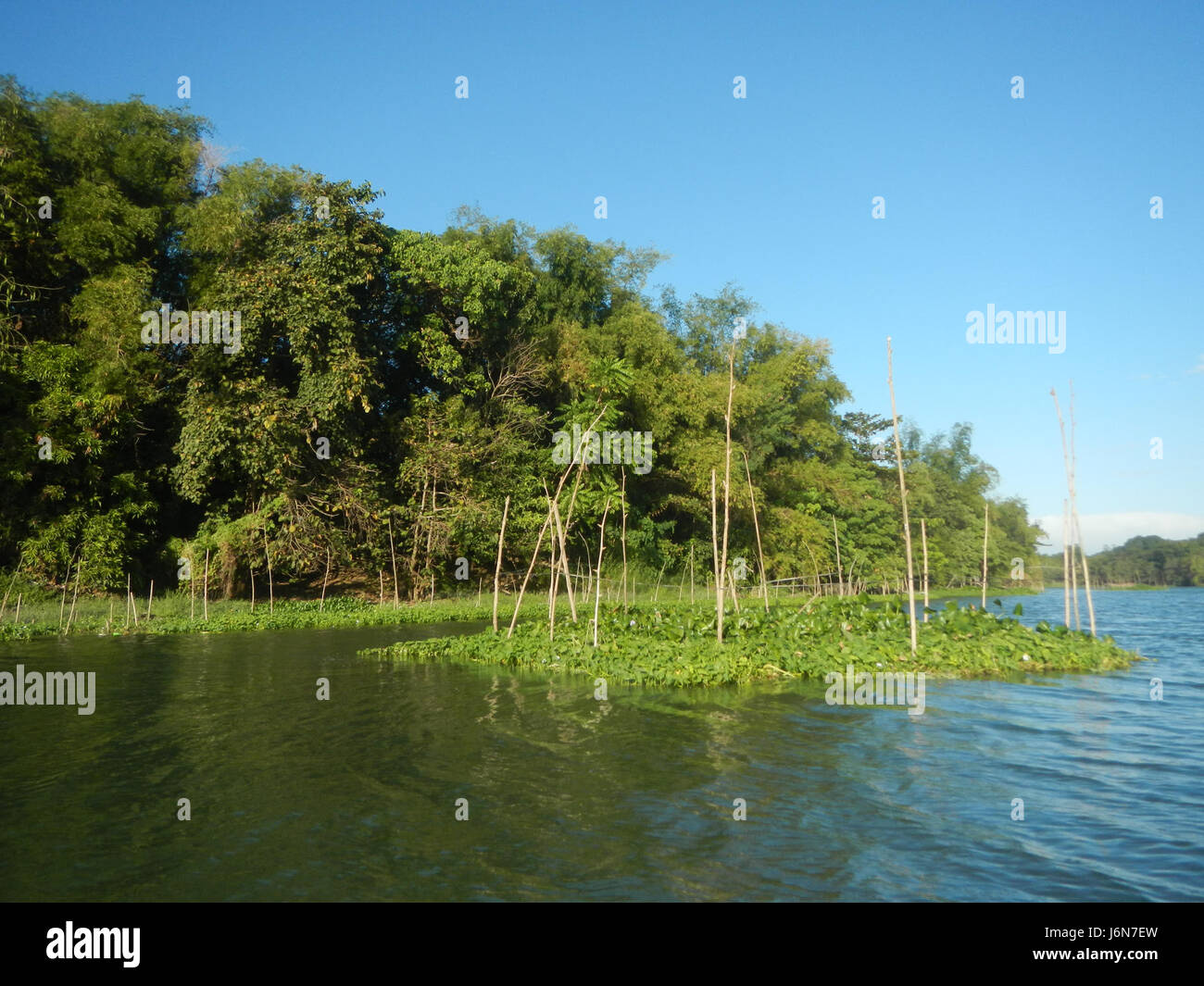 Riprap construction along the riverbanks in Barangay Tibag, Pulilan ...