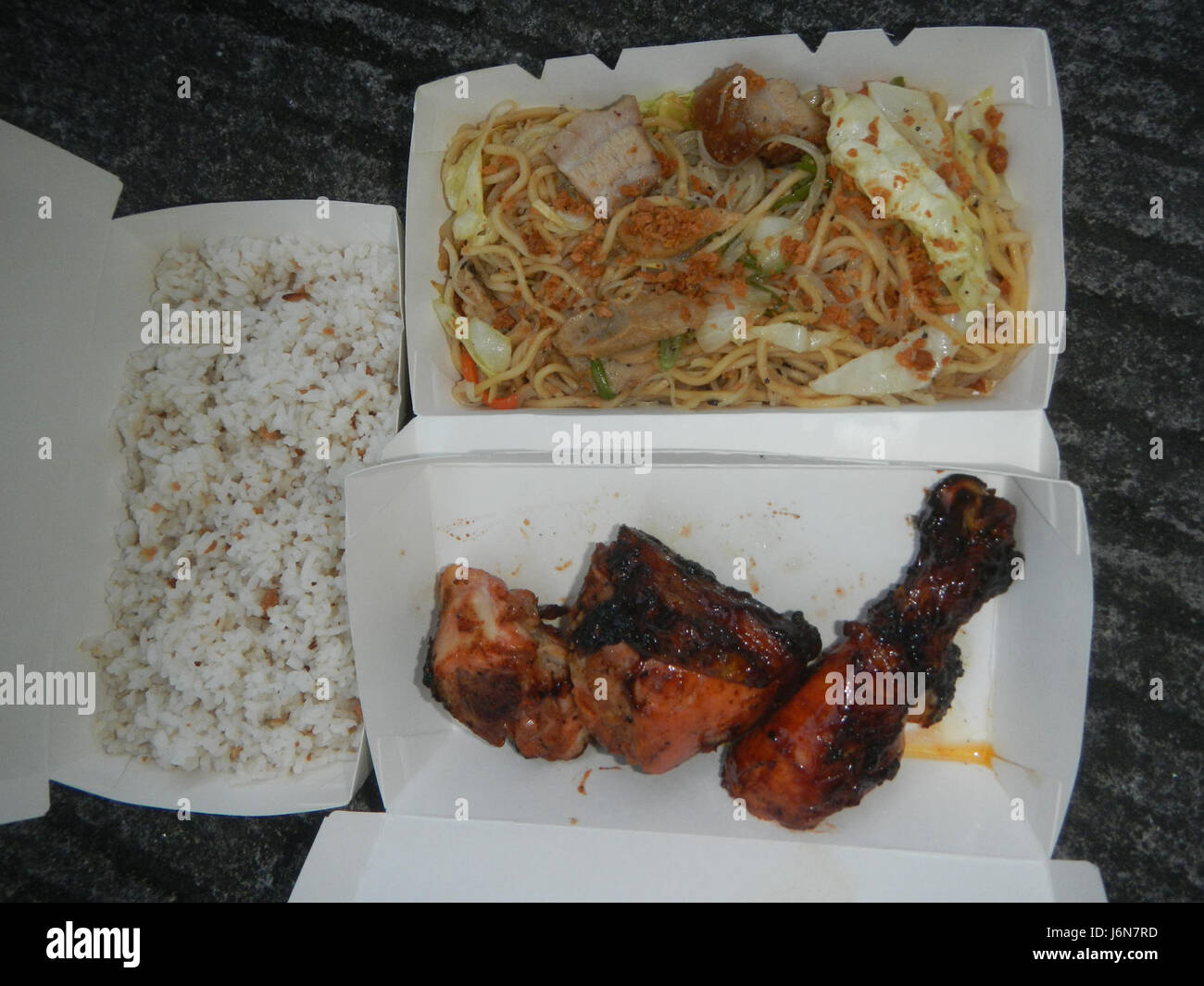 0702 Pancit, Cuisine of Bulacan food fruits 04 Stock Photo - Alamy
