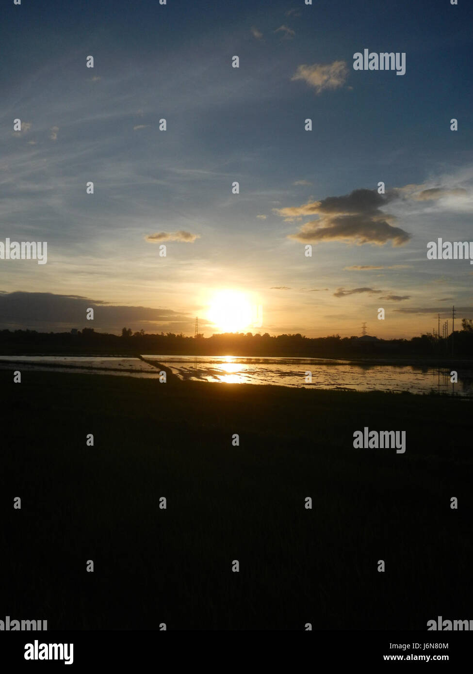 07400 Sunsets in San Ildefonso Bulacan 20 Stock Photo - Alamy