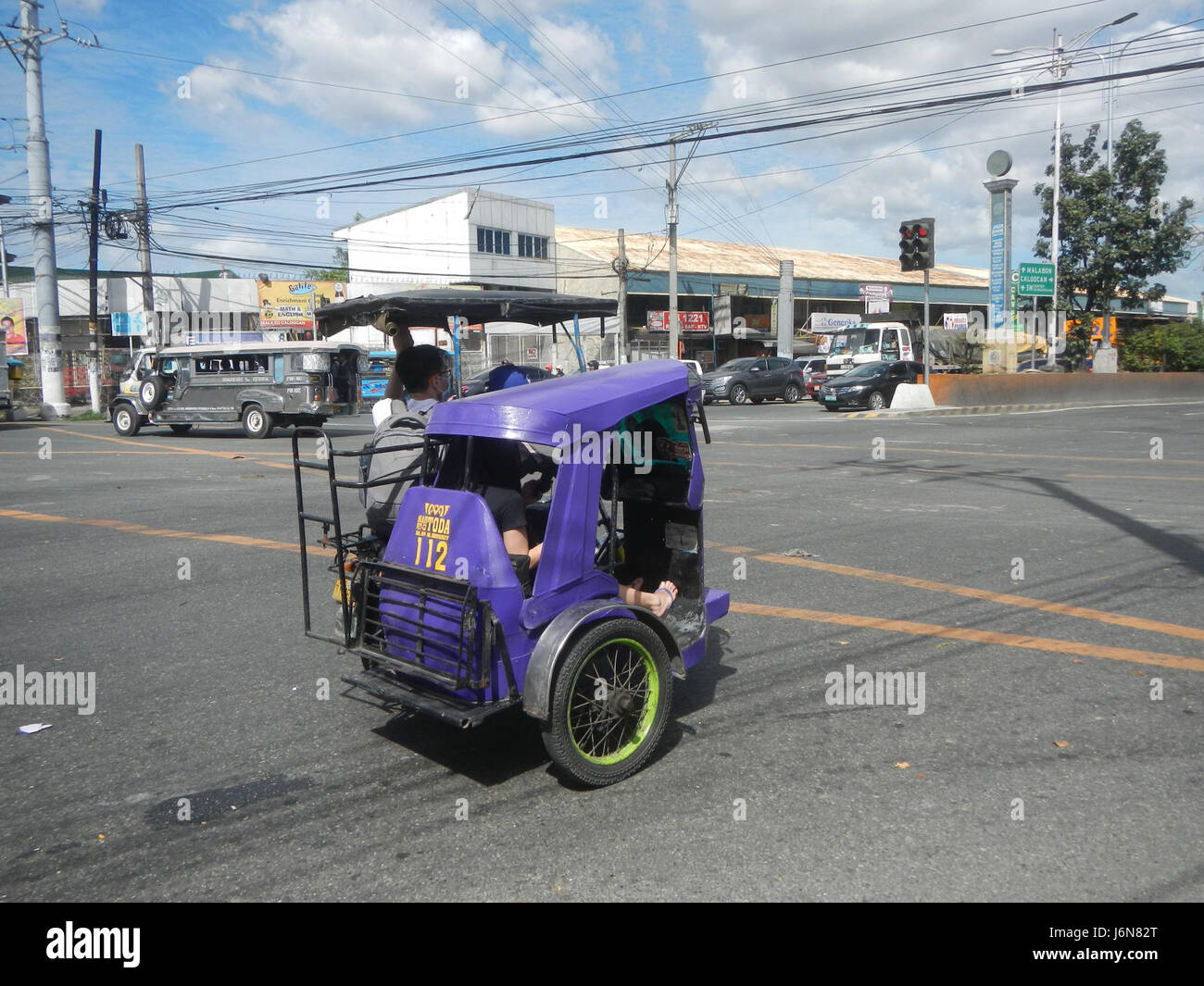 This image depicts A. Mabini Street in Caloocan City, a major ...
