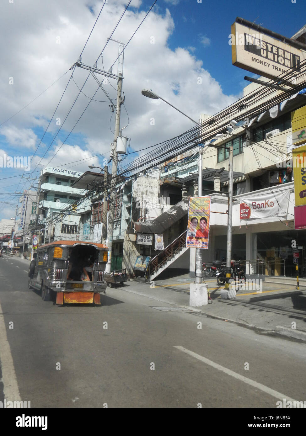 The image highlights A. Mabini Street in Caloocan City, near the ...