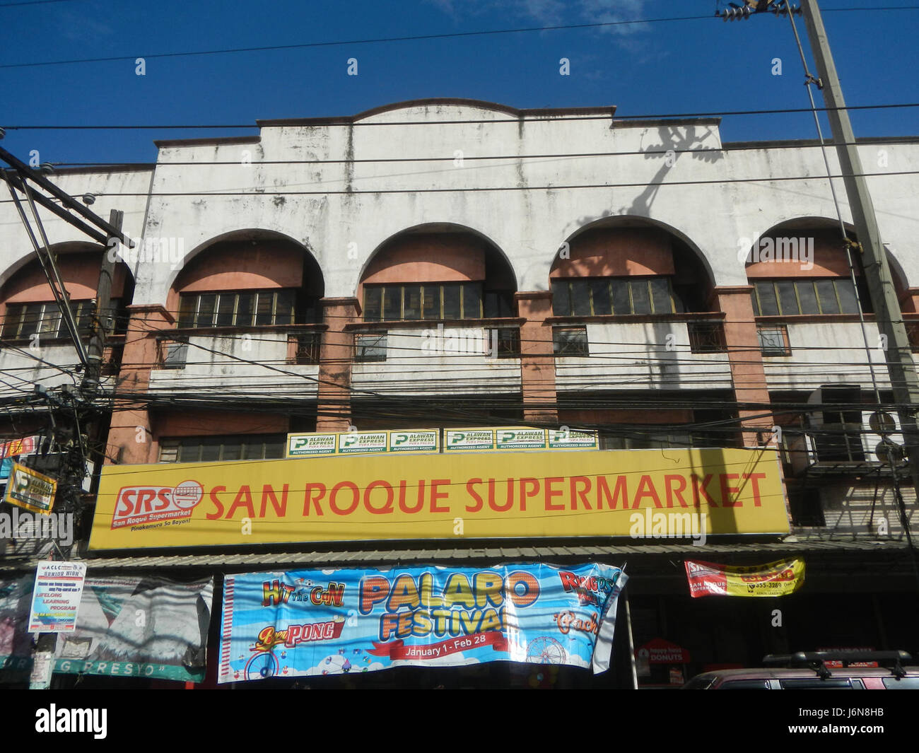 San Roque Supermarket, located on Juan Luna Street in Tondo, Manila, serves as a key shopping ...