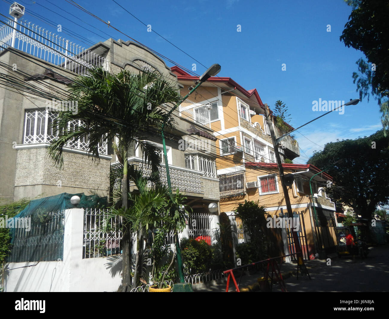 This image depicts the streets of Gagalangin in Tondo, Manila ...