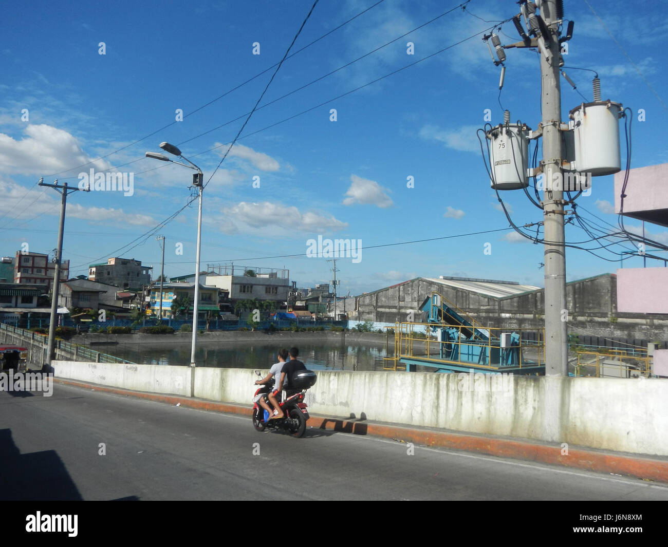 This image shows Station Del Fierro Street Bridge in the Balut area of ...