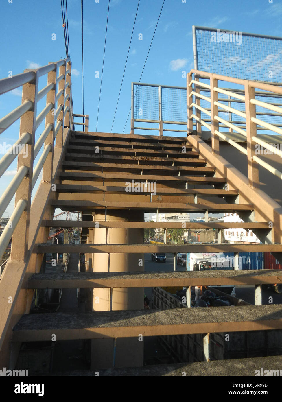 0715 Pedestrian footbridge C-2 Capulong Marcos Road Radial Road 46 ...