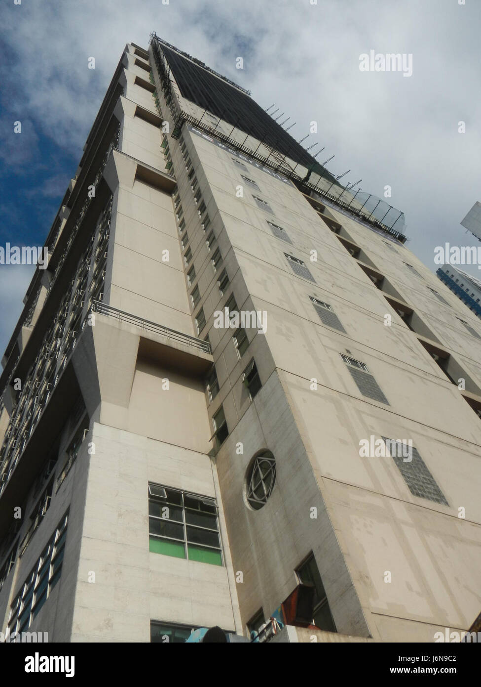 A detailed address listing various areas within Mandaluyong City ...