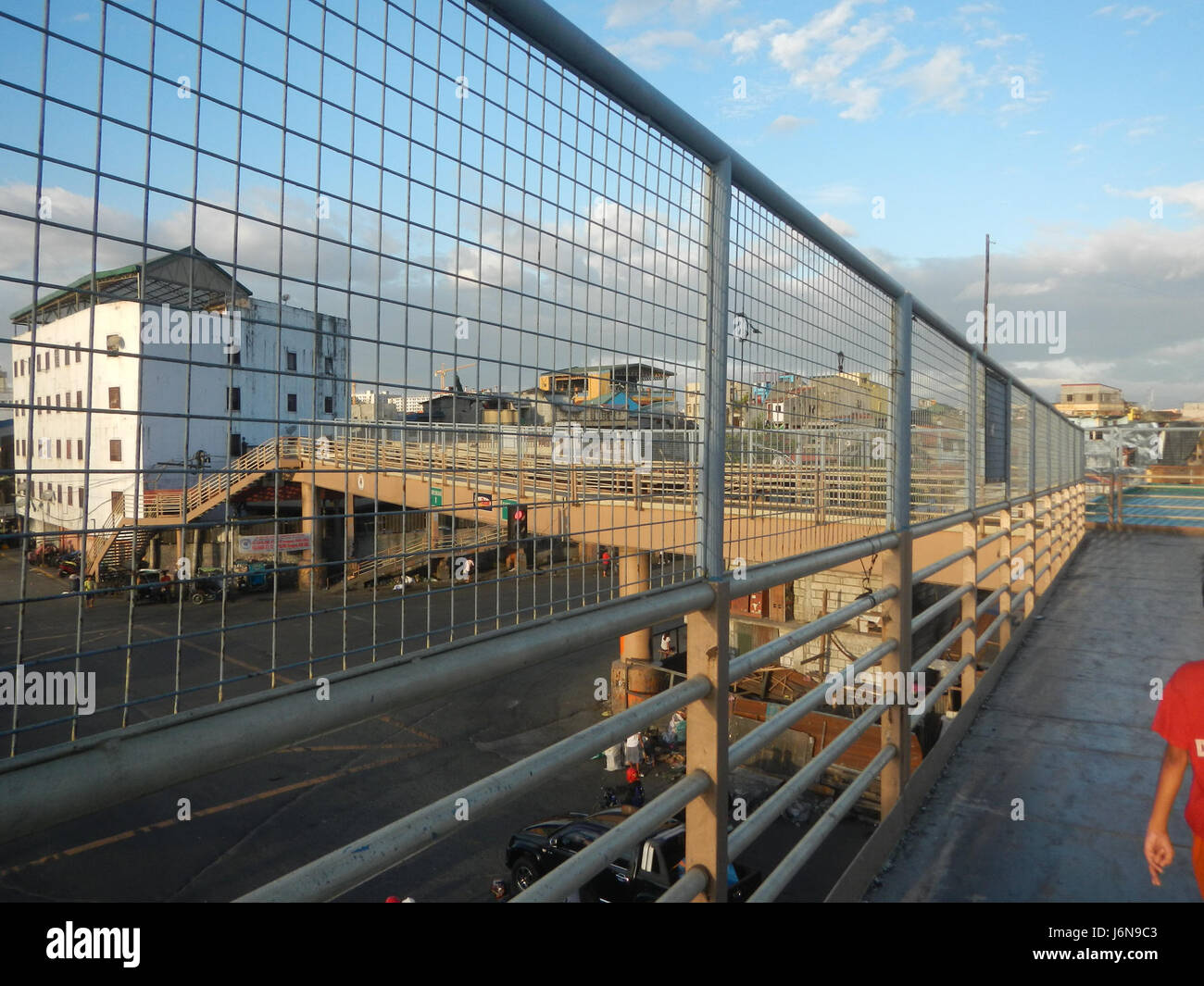 A pedestrian footbridge located at Capulong, Marcos Road, Radial Road ...