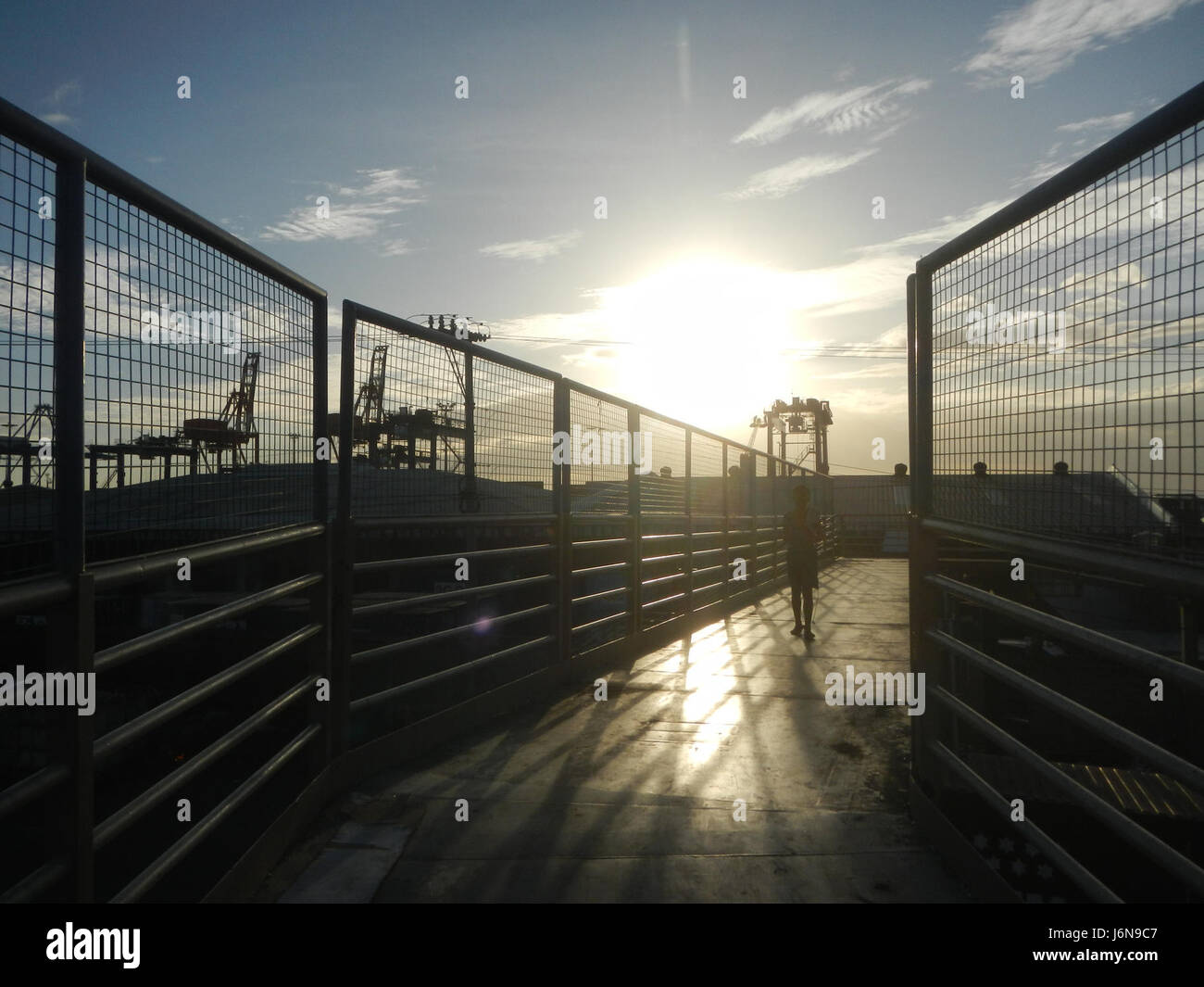 0804 Pedestrian footbridge C-2 Capulong Marcos Road Radial Road 28 ...