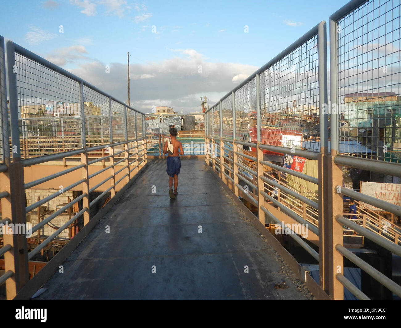 0804 Pedestrian footbridge C-2 Capulong Marcos Road Radial Road 33 ...