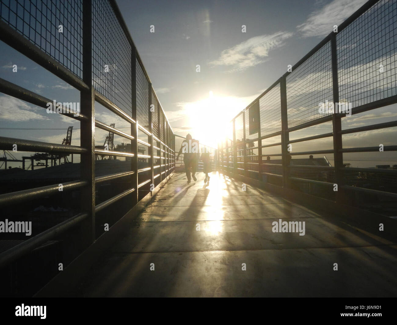 0804 Pedestrian footbridge C-2 Capulong Marcos Road Radial Road 45 ...