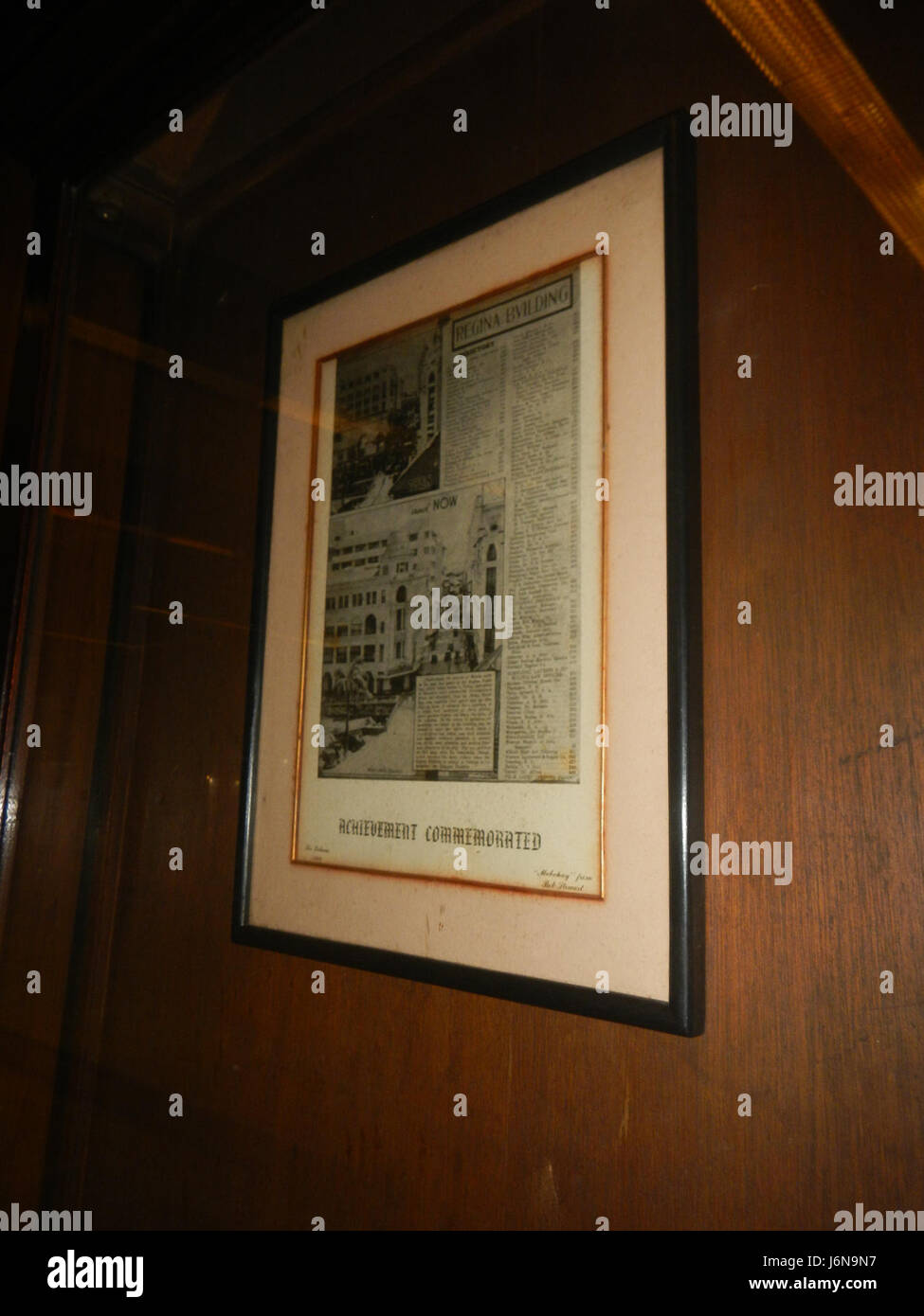 The interior of the Regina Building, located in Escolta, Binondo ...