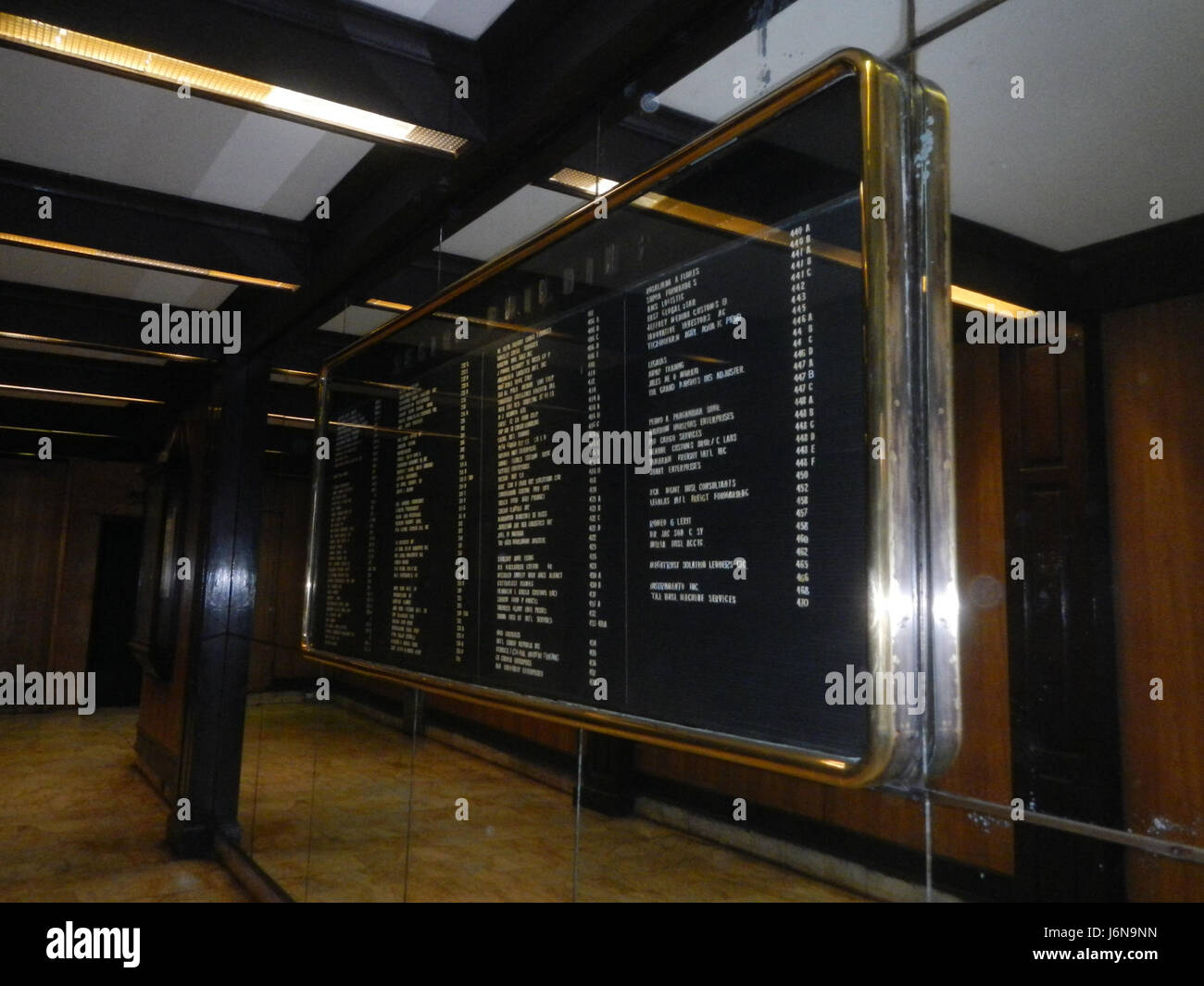 The image depicts the interior of the Regina Building, located in ...