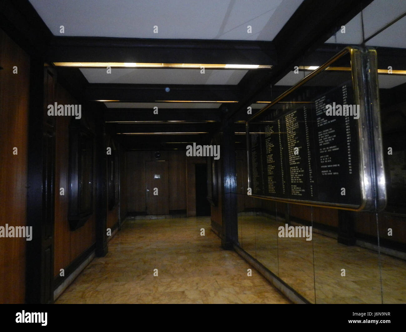 This photograph showcases the interior of the Regina Building, located ...