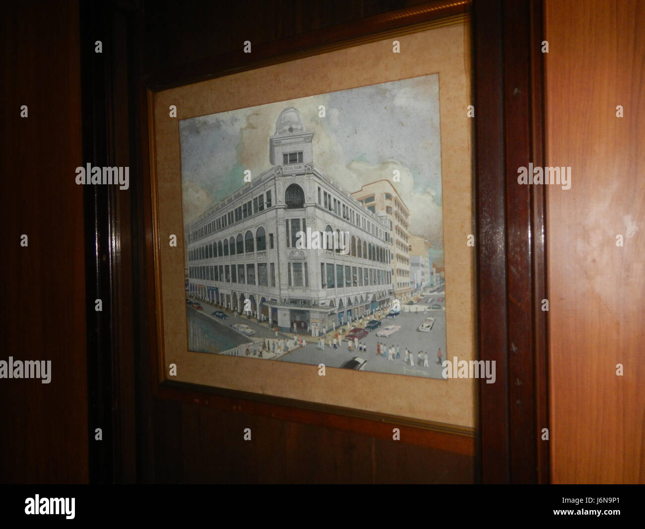 The interior of the Regina Building, located in Escolta, Binondo ...