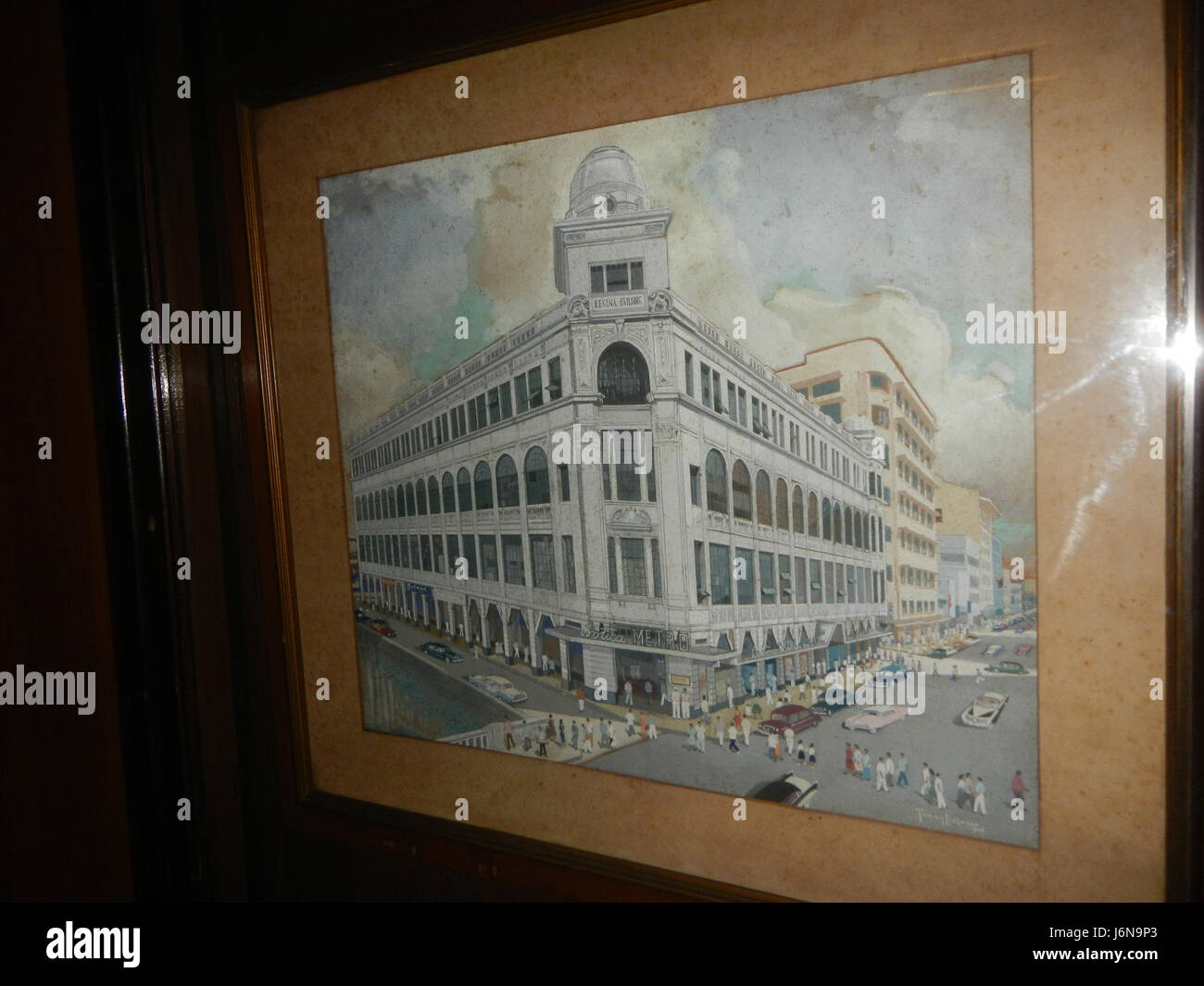 An image of the interior of the Regina Building on Escolta Street in ...