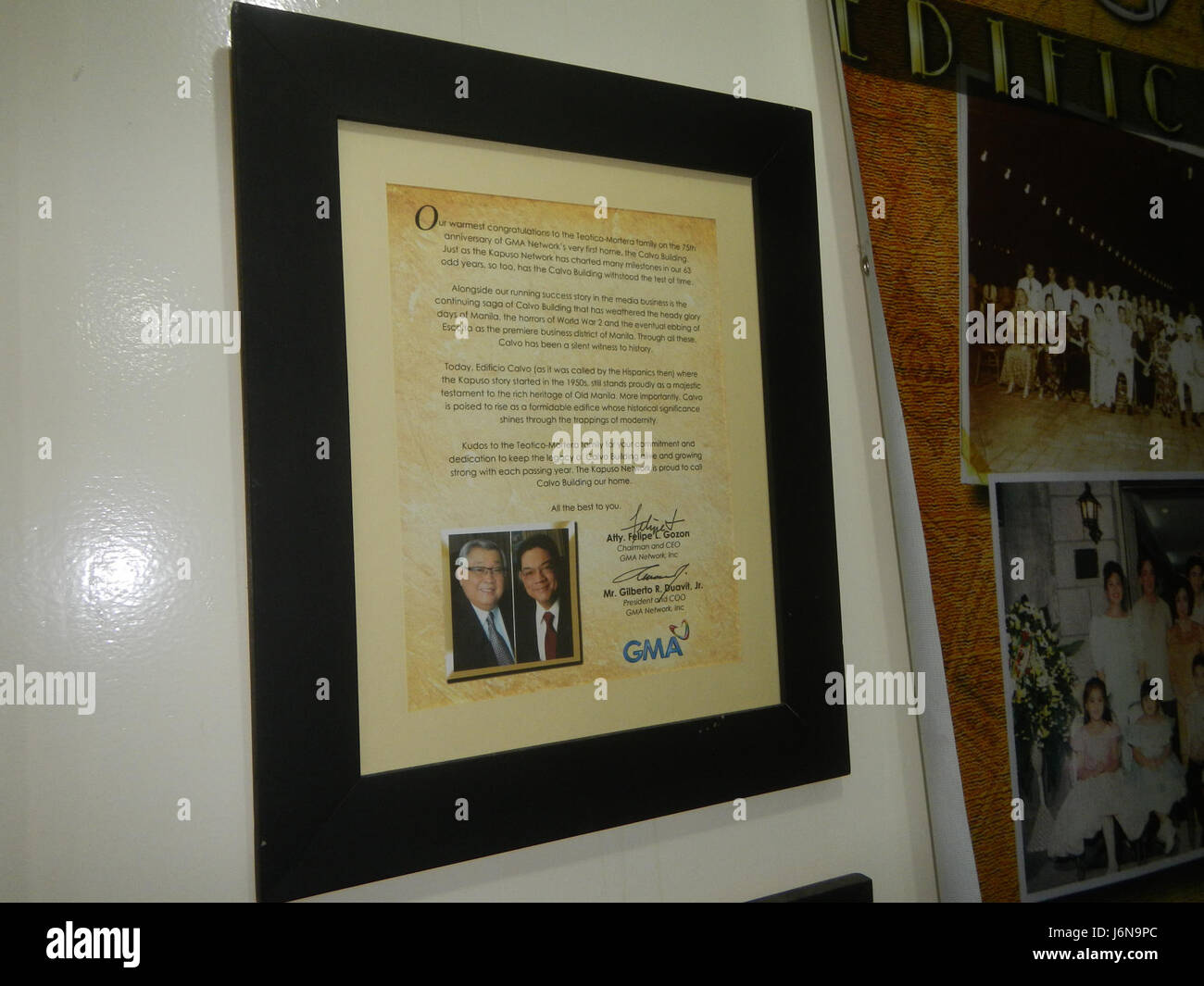 The Escolta Museum Exhibit Hall, located in the historic Edificio Calvo ...