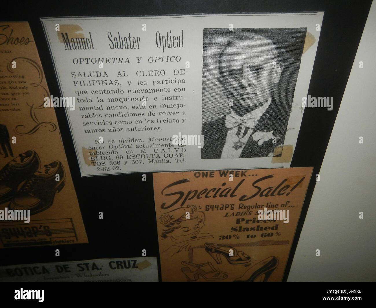 The Escolta Museum Exhibit Hall, located in the historic Edificio Calvo ...