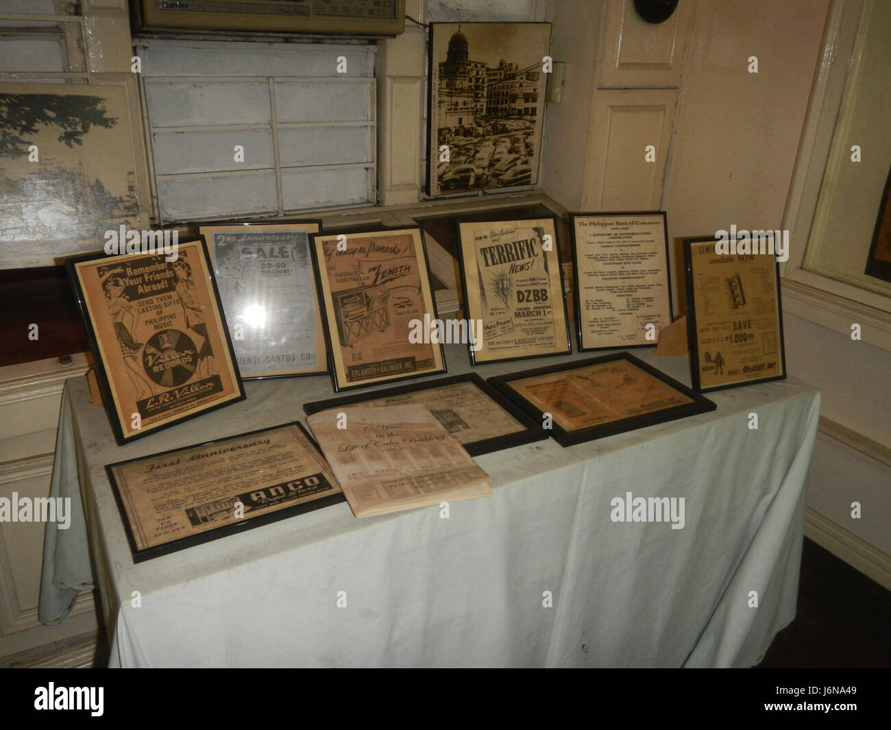 The Escolta Museum Exhibit Hall in Binondo, Manila, located in the ...