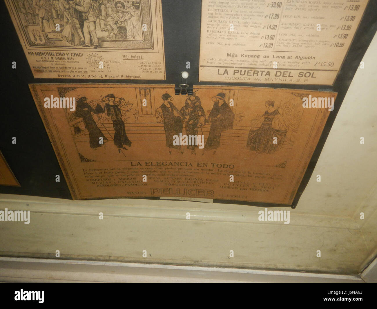 This title refers to the Escolta Museum Exhibit Hall, located in the ...