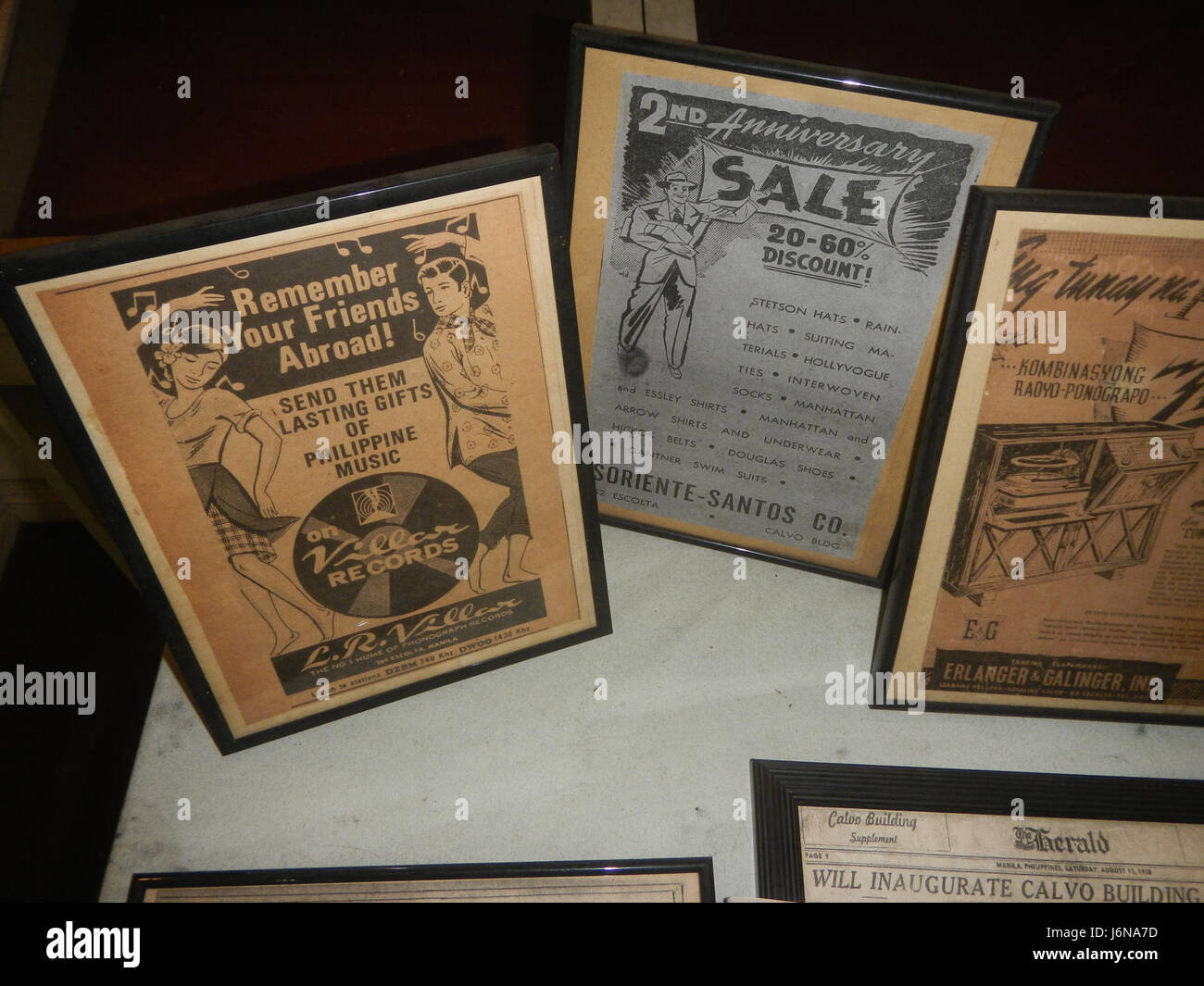 The Escolta Museum Exhibit Hall is located in the Edificio Calvo ...