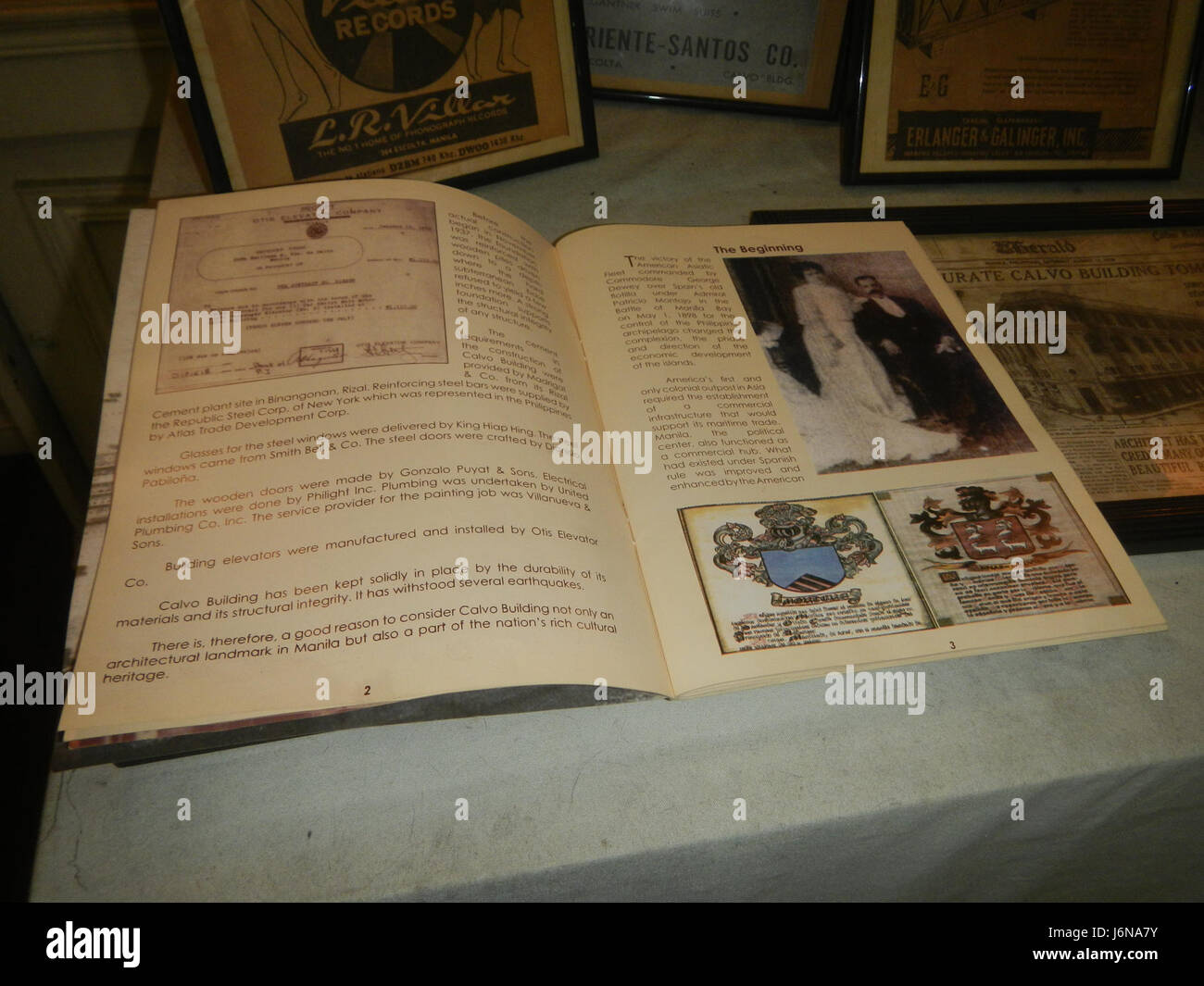 This image highlights the Escolta Museum Exhibit Hall in Binondo ...