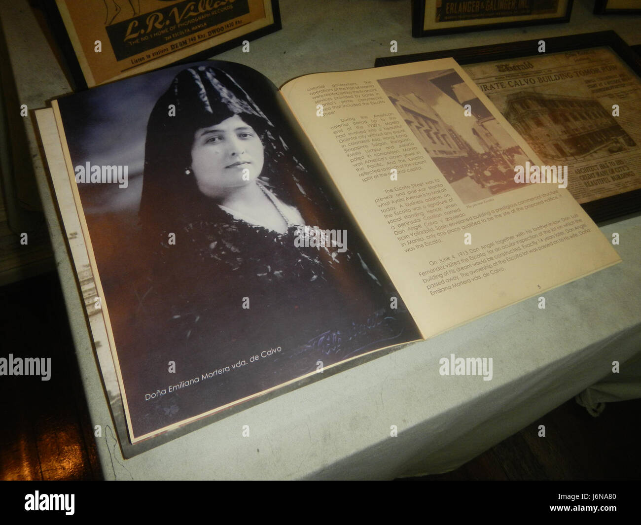 The Escolta Museum Exhibit Hall, located in the Edificio Calvo in ...