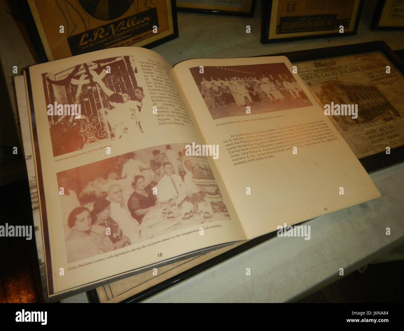 The Escolta Museum Exhibit Hall, located in the Edificio Calvo building ...