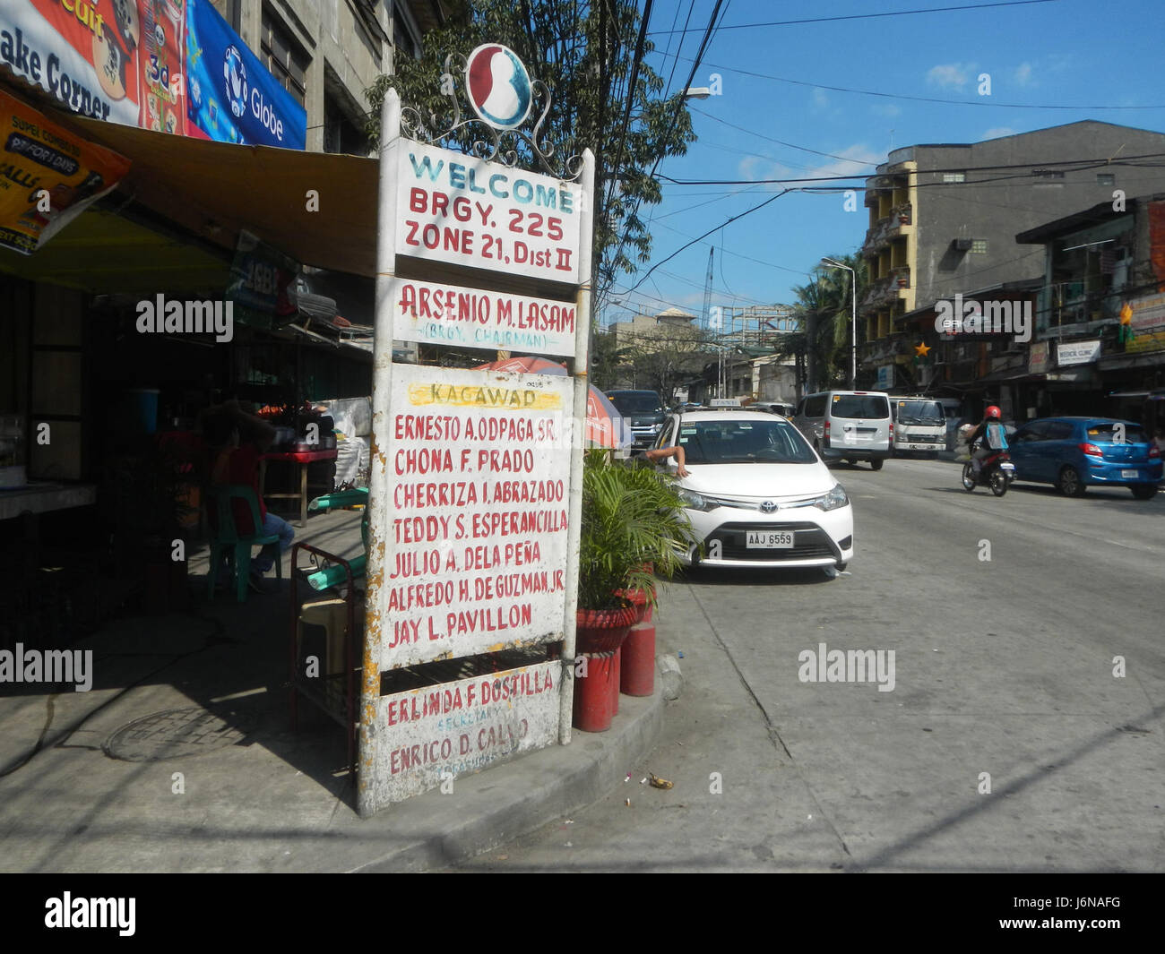 This image captures Tayuman Street, located in the Santa Cruz district ...