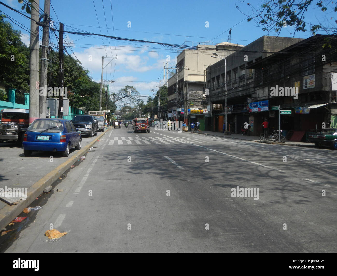 This photograph captures Tayuman Street, Santa Cruz Bridge, and Tondo ...